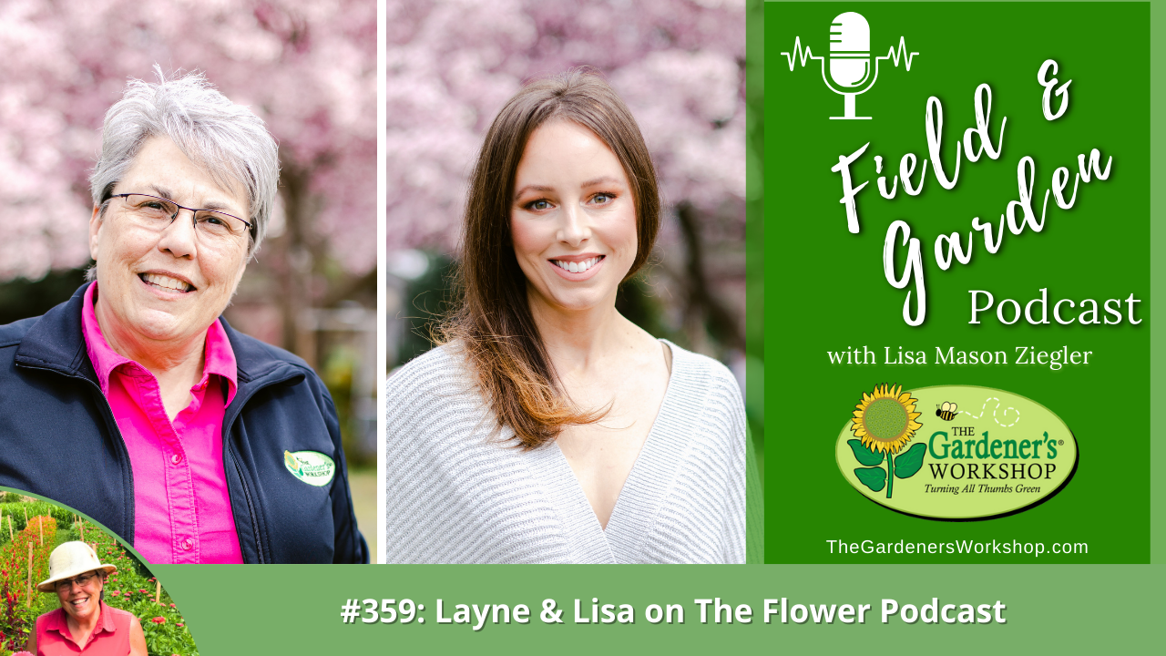 #359: Layne & Lisa on The Flower Podcast Podcast – The Gardener's Workshop
