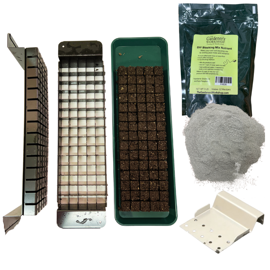 Seed Starting with Soil Blocking - The Gardener's Workshop ...